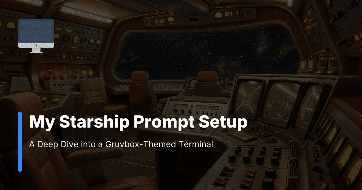 My Starship Prompt Setup